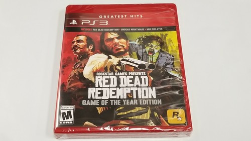 Red Dead Redemption Game Of The Year Edition for PlayStation 3 PS3 ...