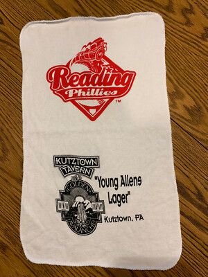 Reading Phillies, Philadelphia Phillies White Rally Towel, SGA | eBay