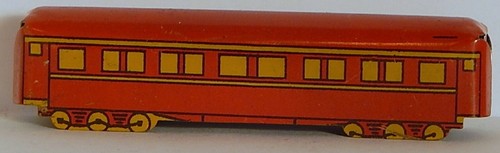 VINT 1930 CRACKER JACK TIN LITHO TRAIN PULLMAN PASSENGER CAR | eBay