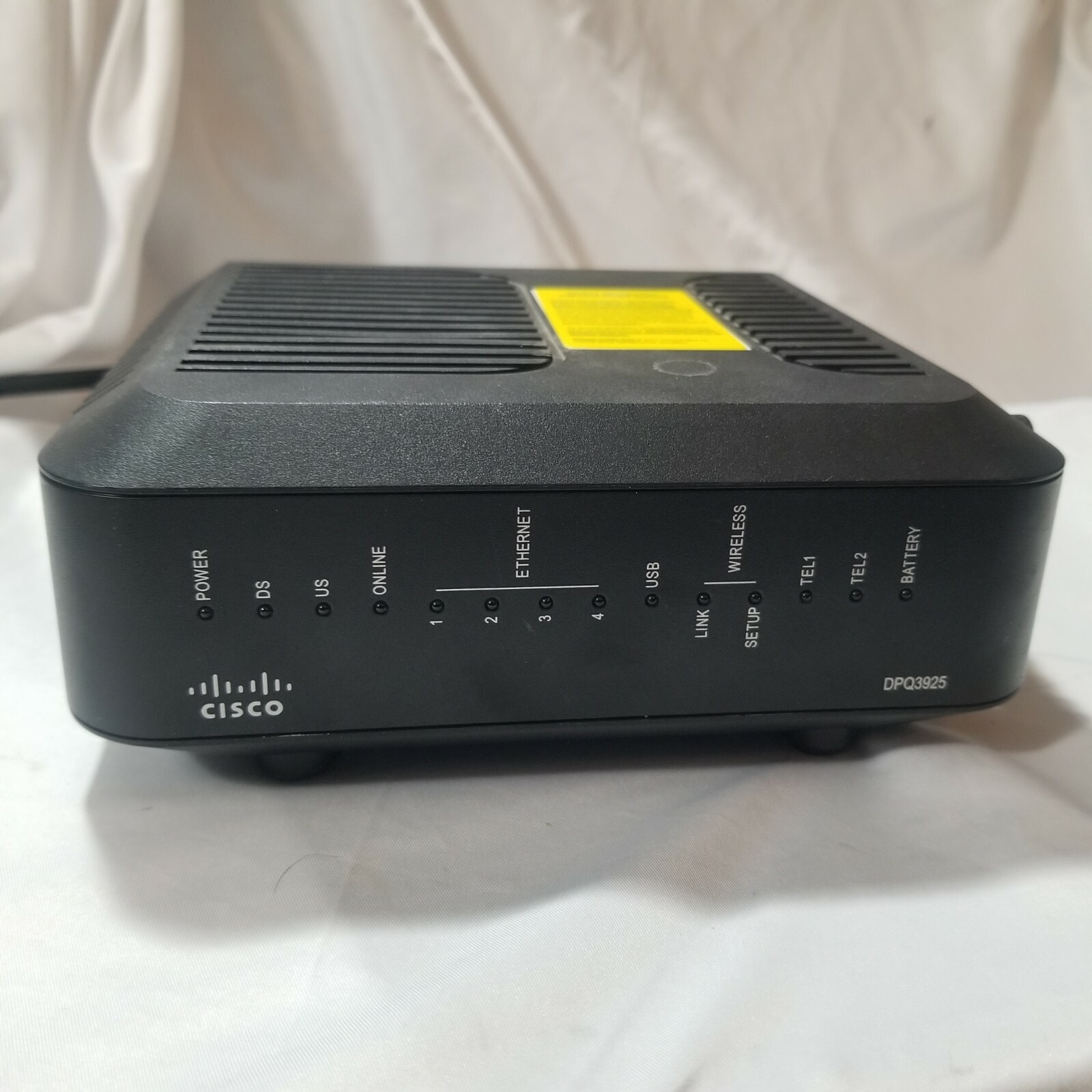 CISCO DPQ3925 Gateway Modem Router Docsis 3.0 Wireless WiFi Phone VOICE ...