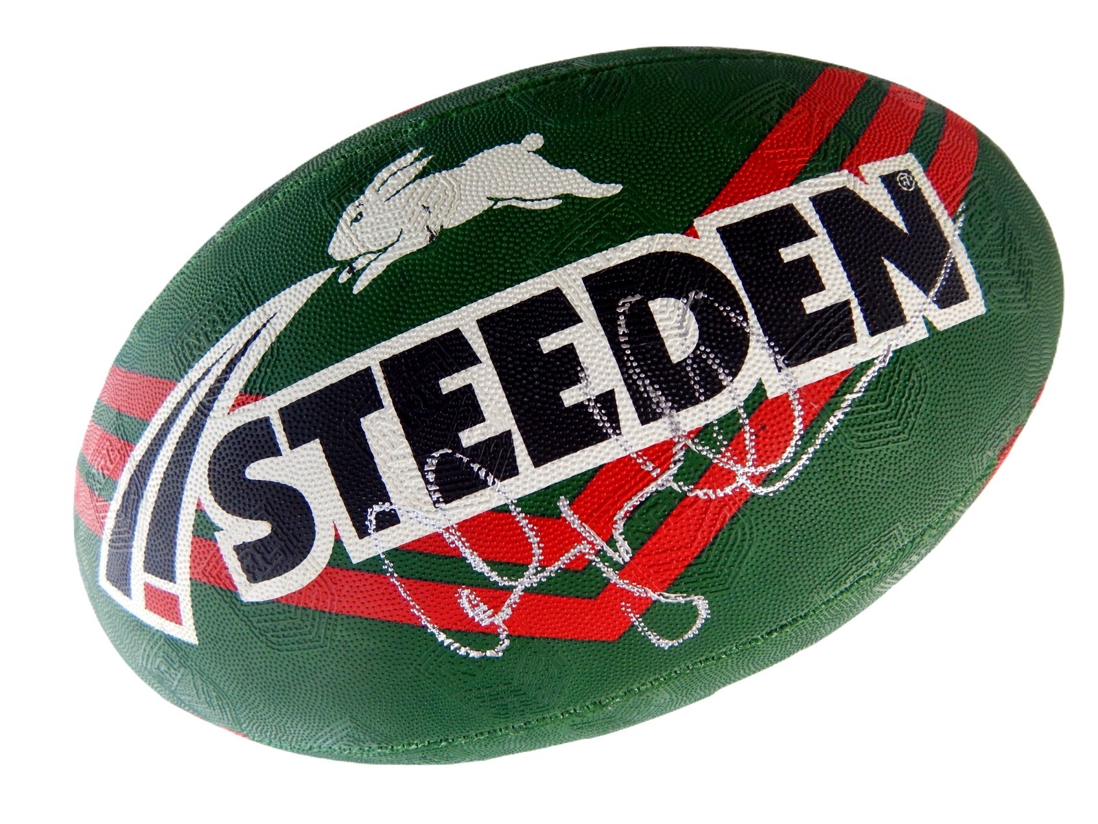 Signed Cody Walker South Sydney Rabbitohs NRL Steeden Football - Proof ...