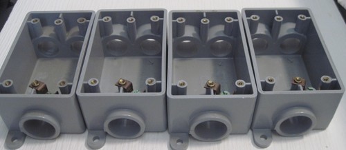 SCEPTER FSCC 15/10, Vol 16.3 cu. in. Shallow Box Wet Location 3 HOLE ...