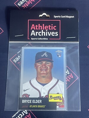 Bryce Elder Sports Card Magnet Atlanta Braves | eBay