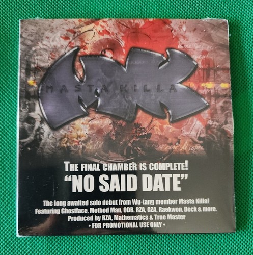 No Said Date by Masta Killa (CD, 2004) Cardboard Sleeve | eBay