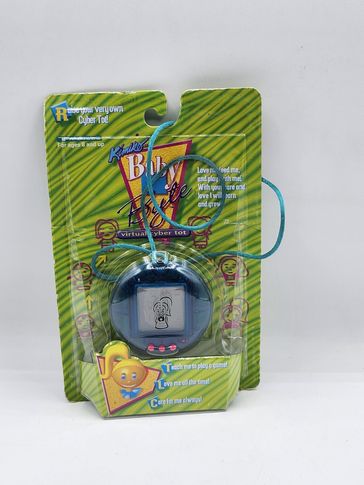 Kimiko Baby Byte Virtual Cyber Tot Blue 1997 Trendmasters RARE HTF | eBay
