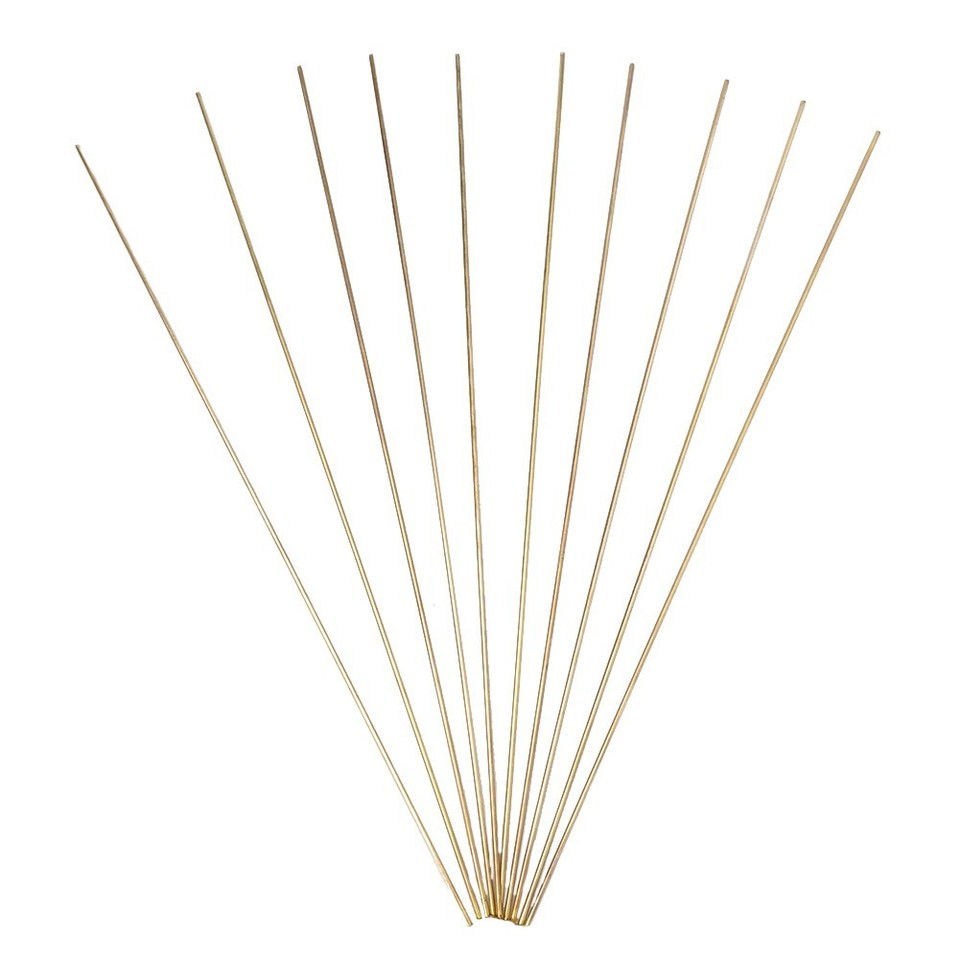 Brass Brazing Rod Wire Brazing 10pcs Easy Melt Low Temperature ...