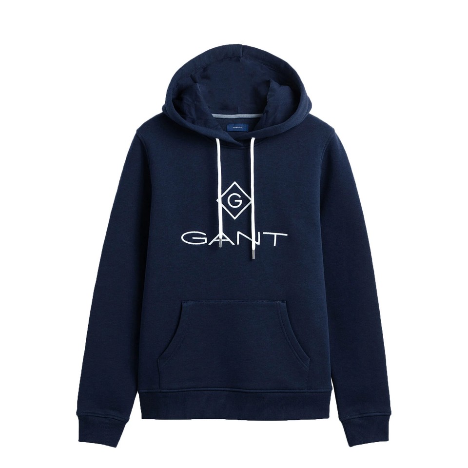 GANT Damen Hoodie - Lock Up Sweat Hoodie, Kapuzen-Pullover, Logo ...
