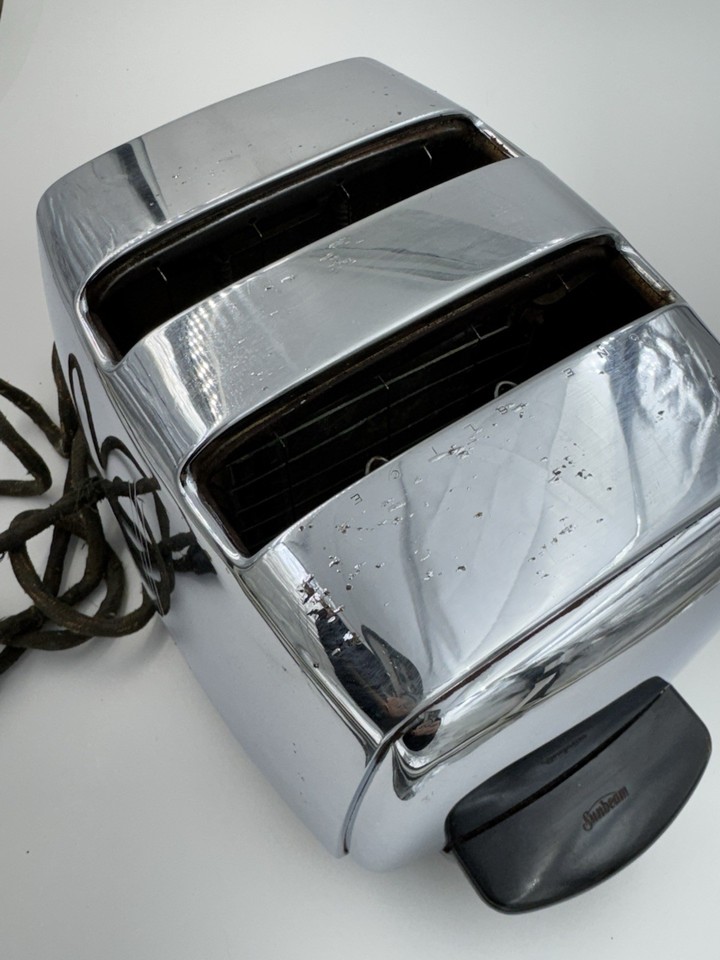 Sunbeam Model T‑20B Radiant Control Chrome Toaster 1950s Tested Working ...