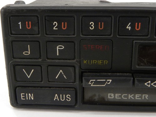 1981-1985 Mercedes-Benz 380SEL 500SEL W126 Becker 614 Mexico Cassette ...