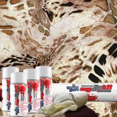 MYDIPKIT Hydro Dipping Water Transfer Print KIT RC-412 Prym1 Sand Storm ...