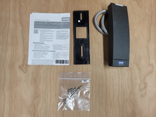 HID multiCLASS RP15 6145C Smart Card Reader - Black (910PTNNEK00000 ...