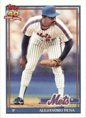 1991 Topps Alejandro Pena New York Mets #544 | eBay