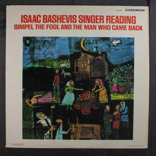 Isaac Beshevis Singer : Gimpel The Fool Et The Man Who Came Back ...