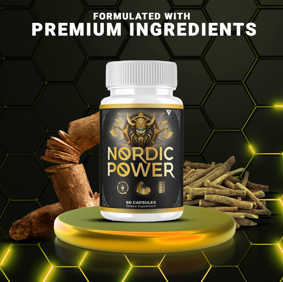 (3 Pack) Nordic Power Pills Nordic Power Performance Supplement (180 ...