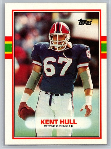 1989 Topps #48 Kent Hull Rookie Buffalo Bills | eBay