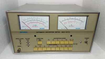 Sound & Audio Measurement - Harmonic Distortion Meter