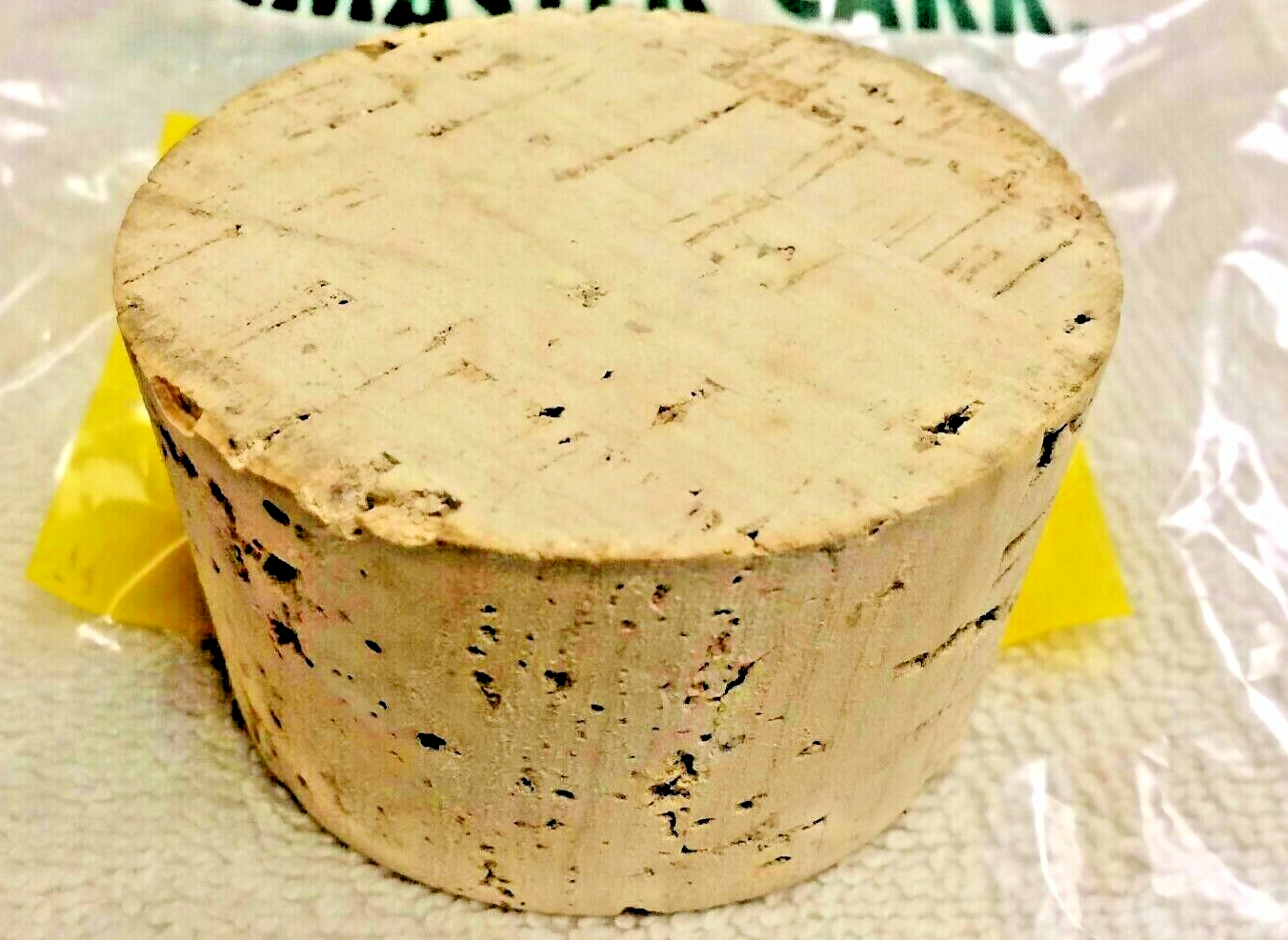 CORK, Push-In, Tapered, Round Cork Plug, Size 36, Fits 2-5/8" Large End ...