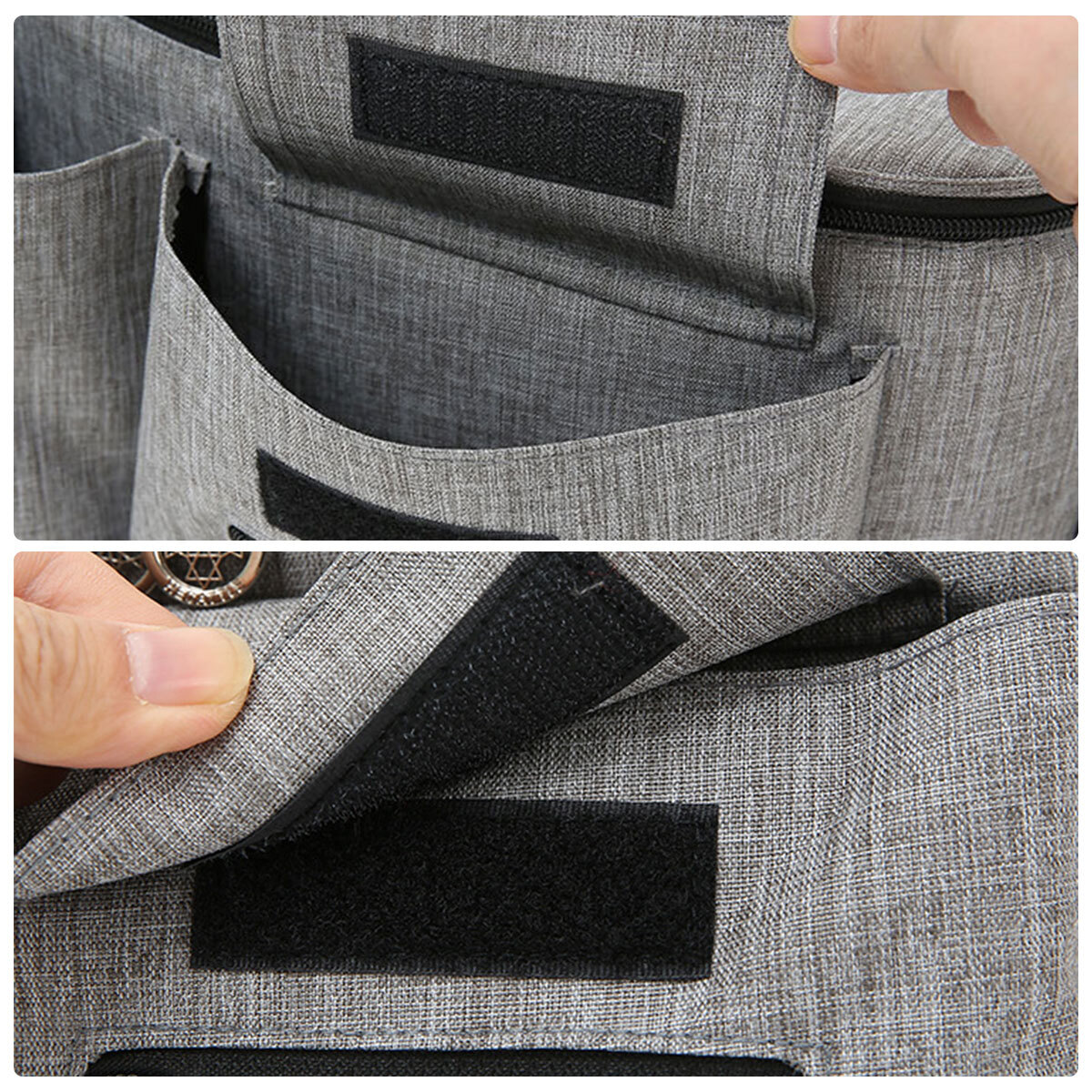 Stroller Organizer Organizer Large Capacity Baby Pram Buggy Storage Bag ...