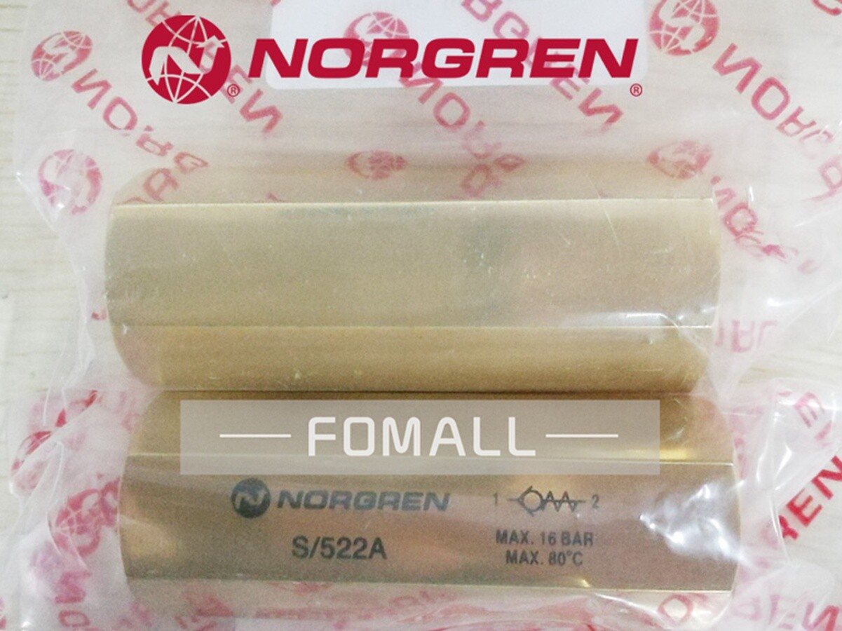 1Pcs New For NORGREN S/522 S/522A Heavy-duty one-way valve #L1 | eBay