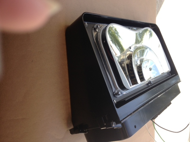 GE Evolve LED Area Light Wall Pack Modular Fixture, 94w, 347-480V. NOS ...