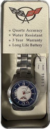 Chevrolet Corvette Stainless Steel Watch Vintage NOS In Original Box | eBay