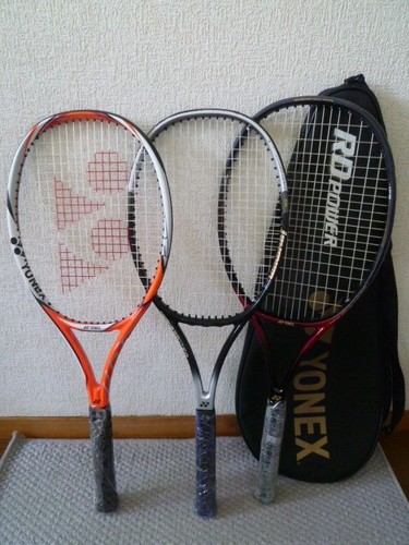 Yonex Racket Set Of 3, 1 Cover | eBay