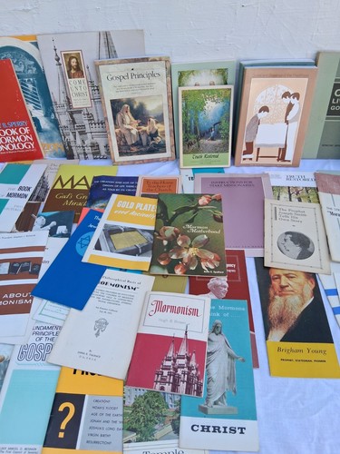 LOT of 69 Vintage OLD Books & Pamphlets on LDS Mormon History Studies ...