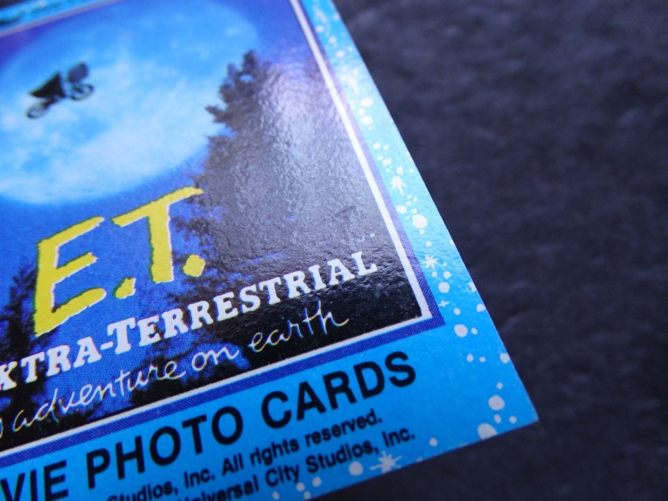 1982 Topps E.T. The Extra Terrestrial Trading Card Complete Your Set U ...
