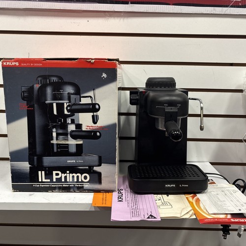 Krups IL Primo Type 972/A Espresso Maker With Box Manual Paperwork No ...