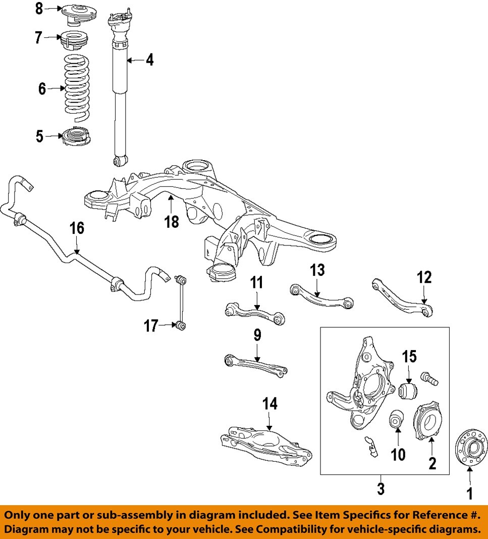 MERCEDES OEM 15-17 C300 Rear-Lower Control Arm 2053522000 | eBay