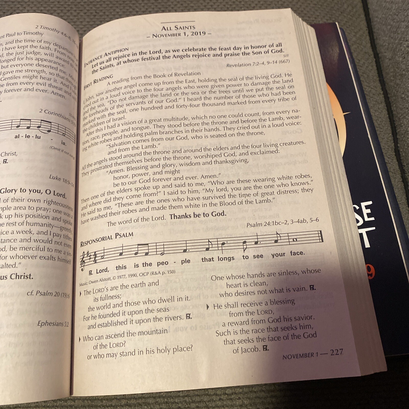 breaking bread with readings and daily mass propers 2019 RARE | eBay