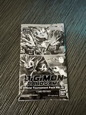 Digimon Card Game Official Tournament Pack Vol. 10 | eBay
