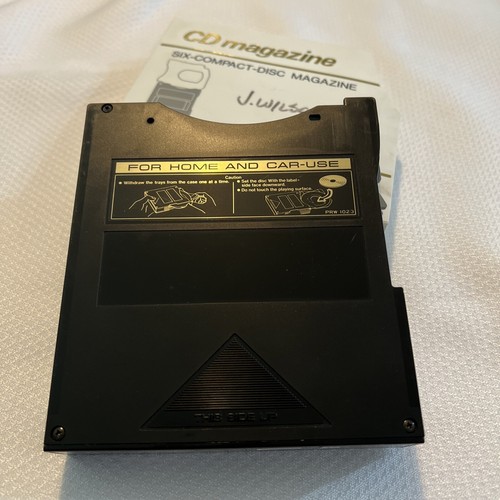 Pioneer 6 CD Magazine Cartridge Six Compact Disc with Sleeve Model PRW ...