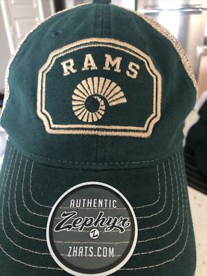 Colorado state university Rams hat ballcap NEW | eBay
