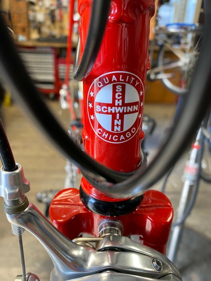 Schwinn Paramount 1973 Campagnolo Veloce Waterford paint. Free shipping ...