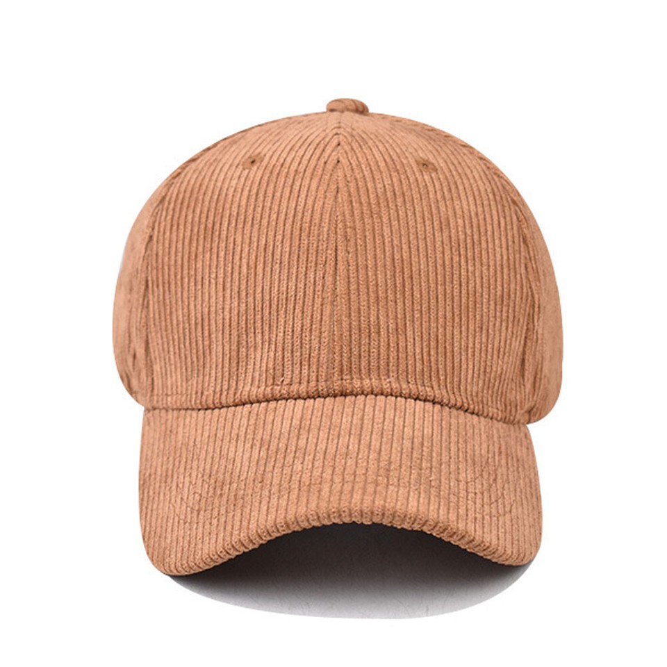 Men Women Corduroy Baseball Cap Autumn Winter Warm Sports Snapback Caps ...