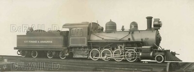 9DD299 RP 1910/20s ESTRADA DE FERRO TUBARAO A ARARANGUE 2-8-0 ENGINE 3 ...