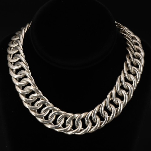 VTG Sterling Silver WILLIAM SPRATLING MEXICO 21mm Curb Chain 16 ...