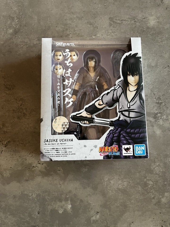 SH Figuarts Naruto Figure Lot: Naruto, Kakashi, Sasuke, Kurama Naruto ...