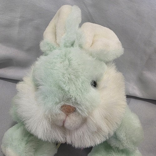 Main Joy Mint Green Rabbit Carrot Feet Plush Stuffed Toy Easter Vintage ...