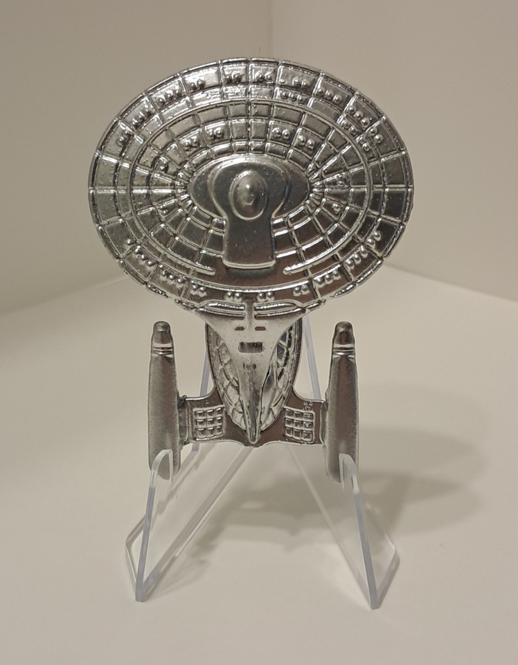 Star Trek USS Enterprise Space Ship Silver .925 EP With Stand ...