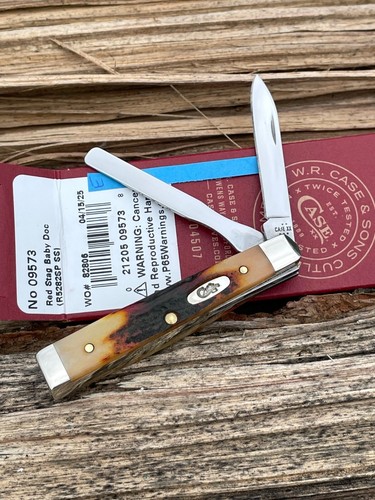 CASE XX *e 2025 RED STAG BABY DOC KNIFE KNIVES | eBay