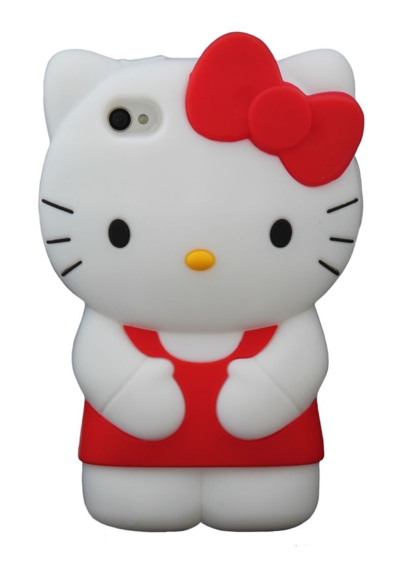 Iphone 4 Cases Hello Kitty 3d