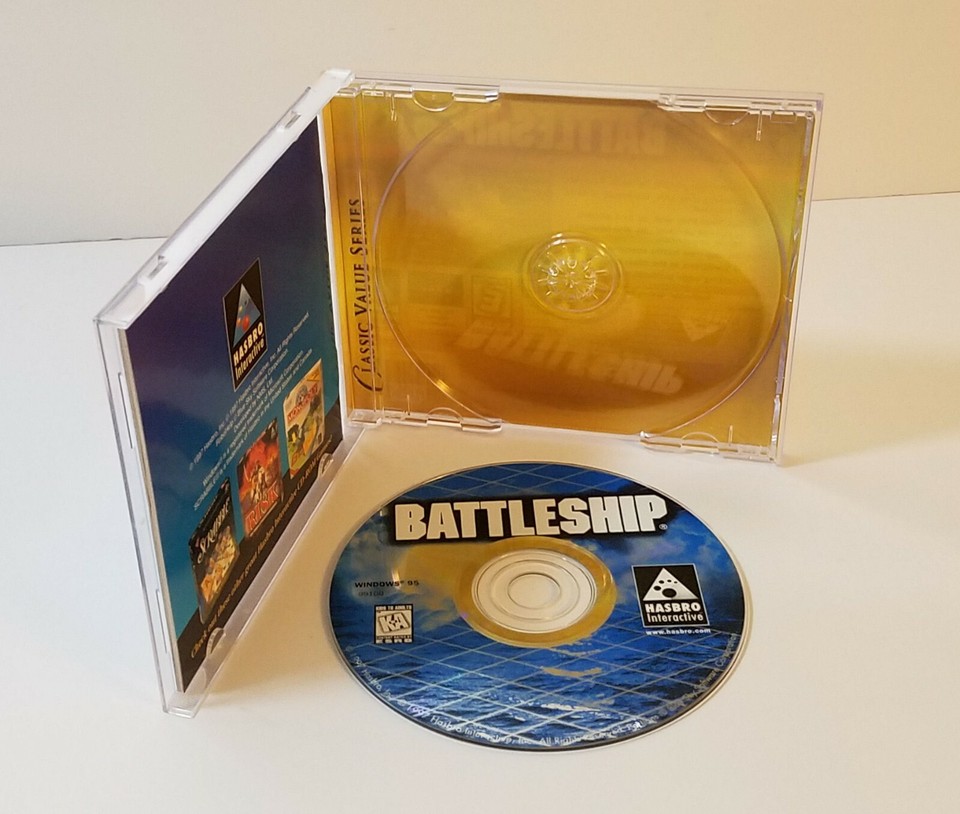 Battleship: The Classic Naval Warfare Game! PC CD-Rom 1997 Windows ...
