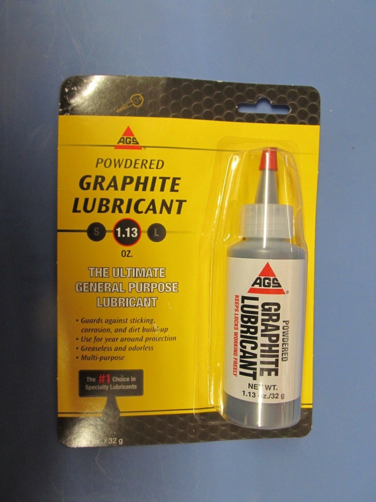 AGS MR. Zip Powdered Graphite Lubricant 1.13 OZ. #MZ-5 NEW | eBay