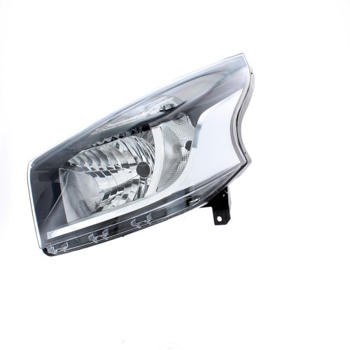 Left NS Side Headlight Headlamp Black Chrome For Renault Trafic X82 08. ...