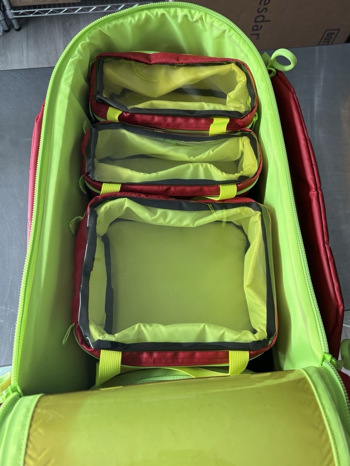 NEW StatPacks G3 Quicklook EMS AED Medic Bag - Red | eBay