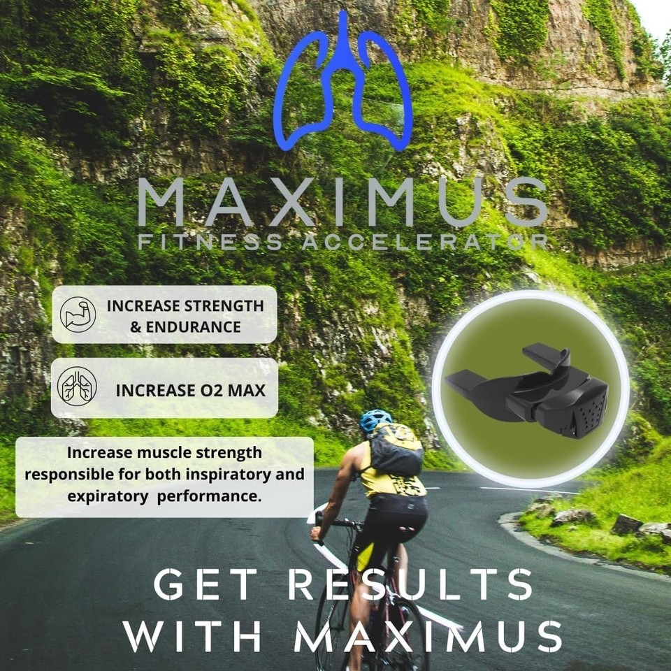 Maximus Lung Trainer Device | VO2 Max Trainer for Endurance Training ...