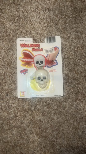 Vintage Wind Up Skeleton Head Chattering Teeth Skull Clip On | eBay