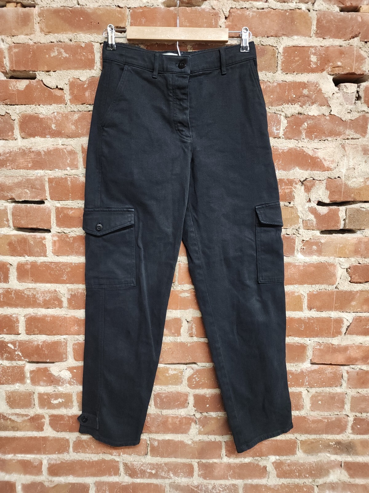 Aritzia Wilfred Free Black Modern Cargo High Rise Uti… - Gem